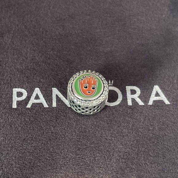 Pandora | Jewelry | Pandora Disney I Am Groot Exclusive Dangle Charm ...